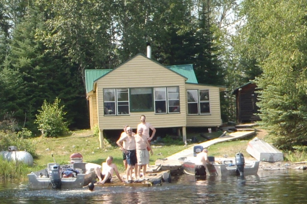 Woman Lake Boat in Outpost Fishing Camp | Woman River Camp